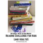 National Read Aloud Month: A Reading Challenge for Kids (and Adults ...