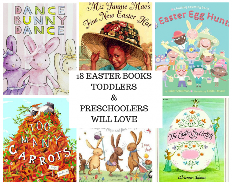 18+ Easter Books Toddlers & Preschoolers Will Love | Here Wee Read
