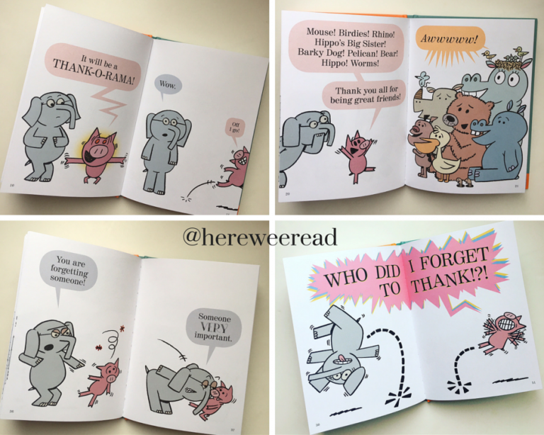 Book of the Week: The Thank You Book by Mo Willems | Here Wee Read