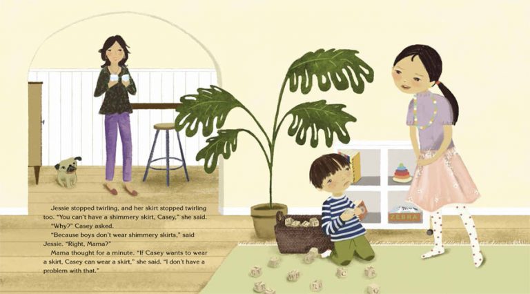 New LGBT Picture Book for Kids: Sparkle Boy | Here Wee Read