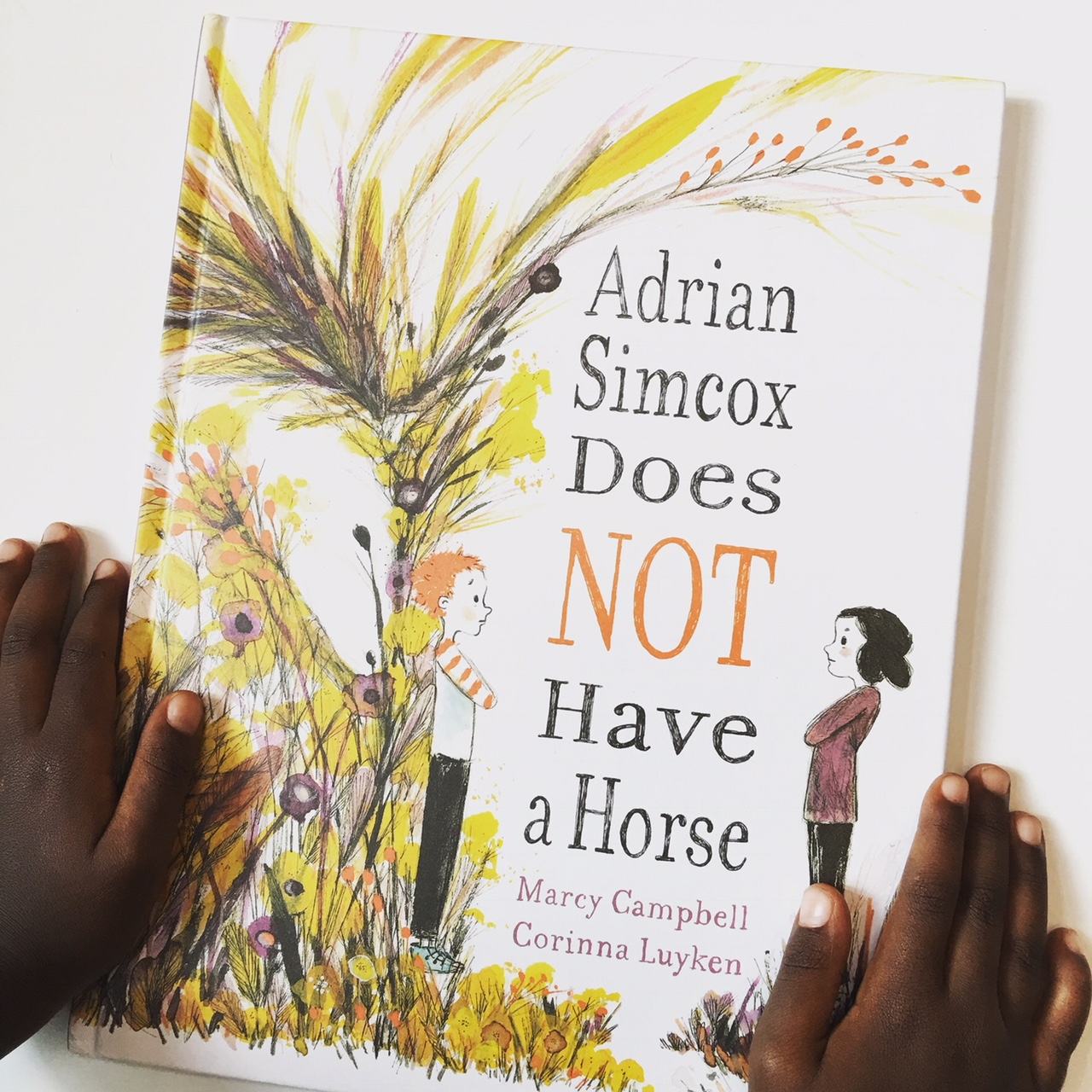 Adrian Simcox Does NOT Have a Horse: Book Review | Here Wee Read