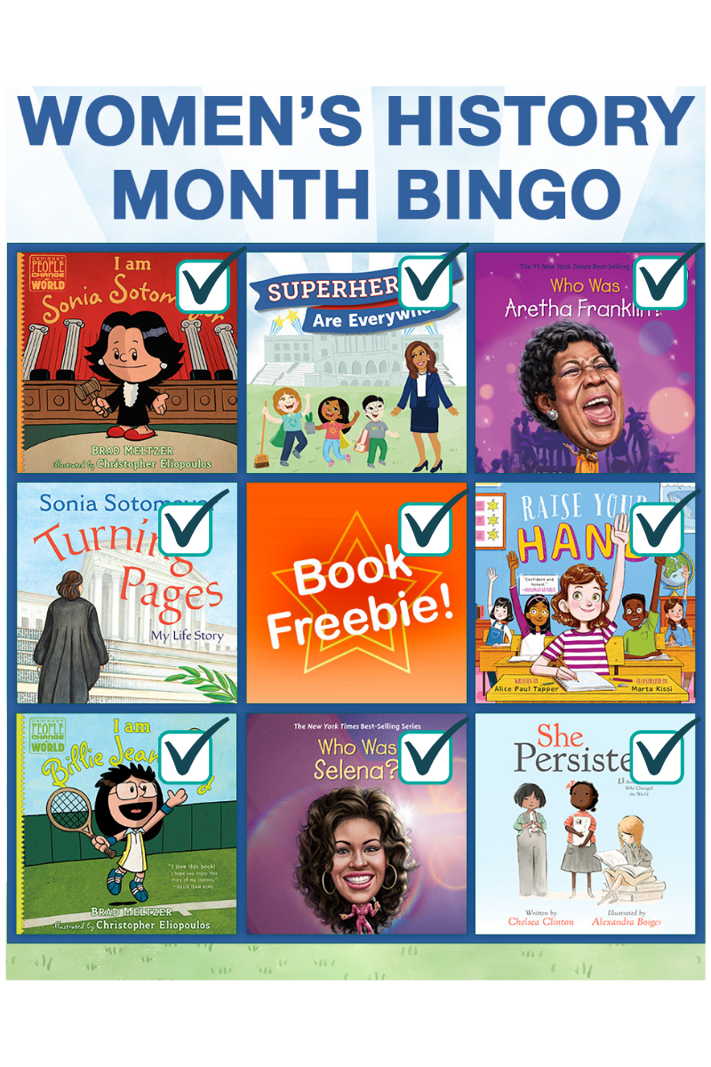 Women’s History Month Bingo with Penguin Young Readers | Here Wee Read