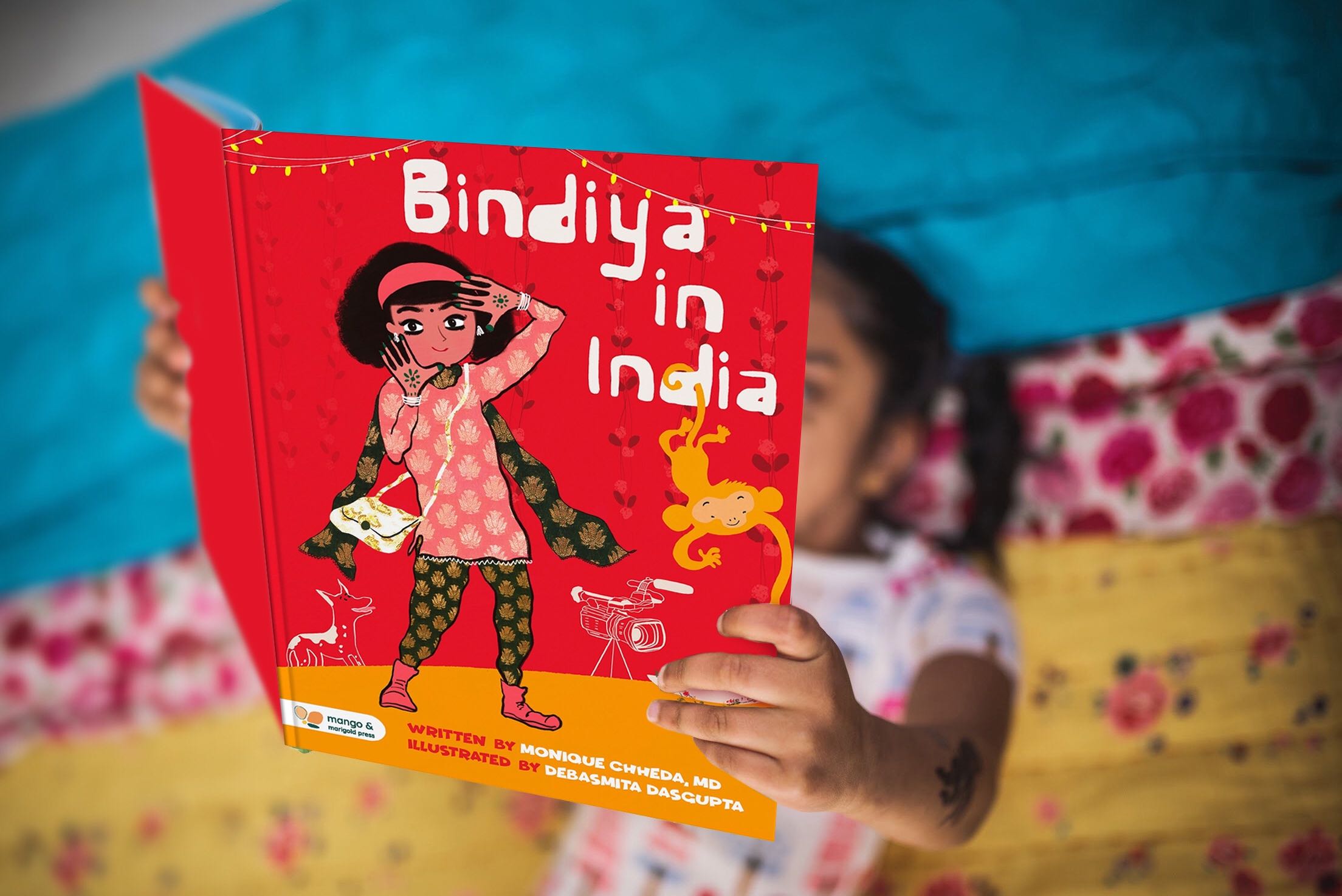 Cover Reveal: Bindiya in India by Monique Chheda (Mango & Marigold ...