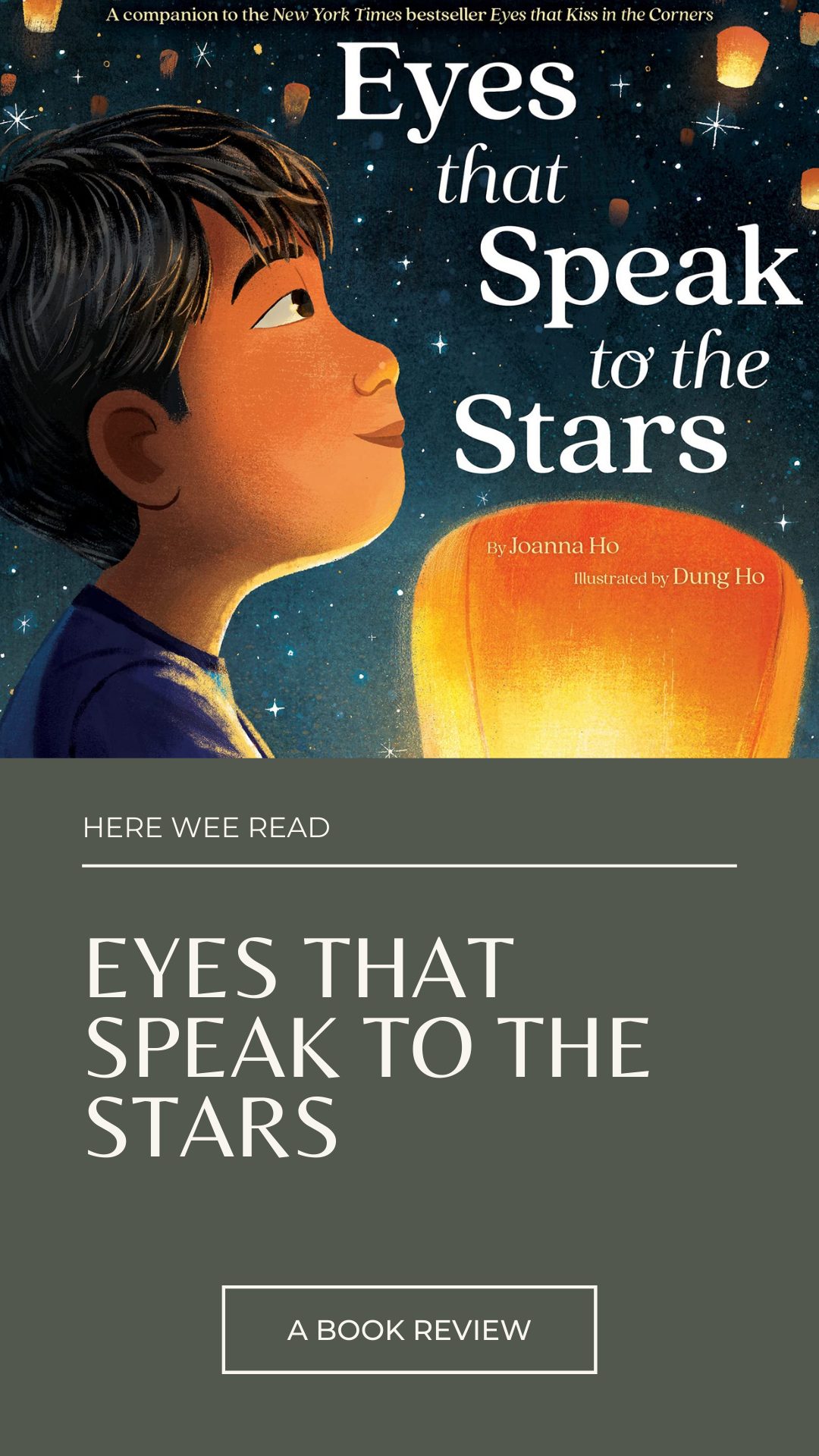 Eyes That Speak to the Stars by Joanna Jo (A Book Review) | Here Wee Read
